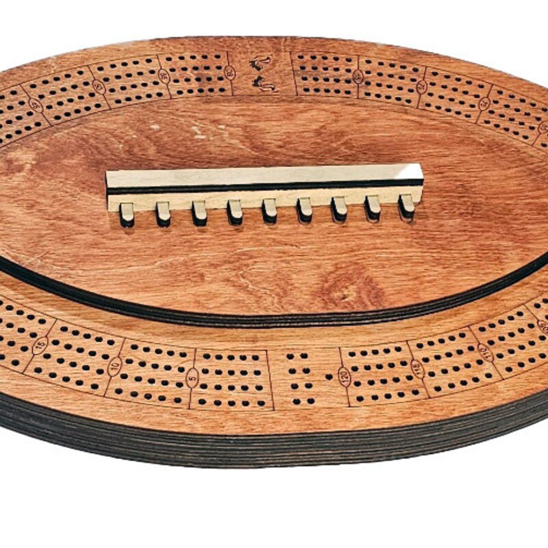 Football Cribbage Board - Etsy