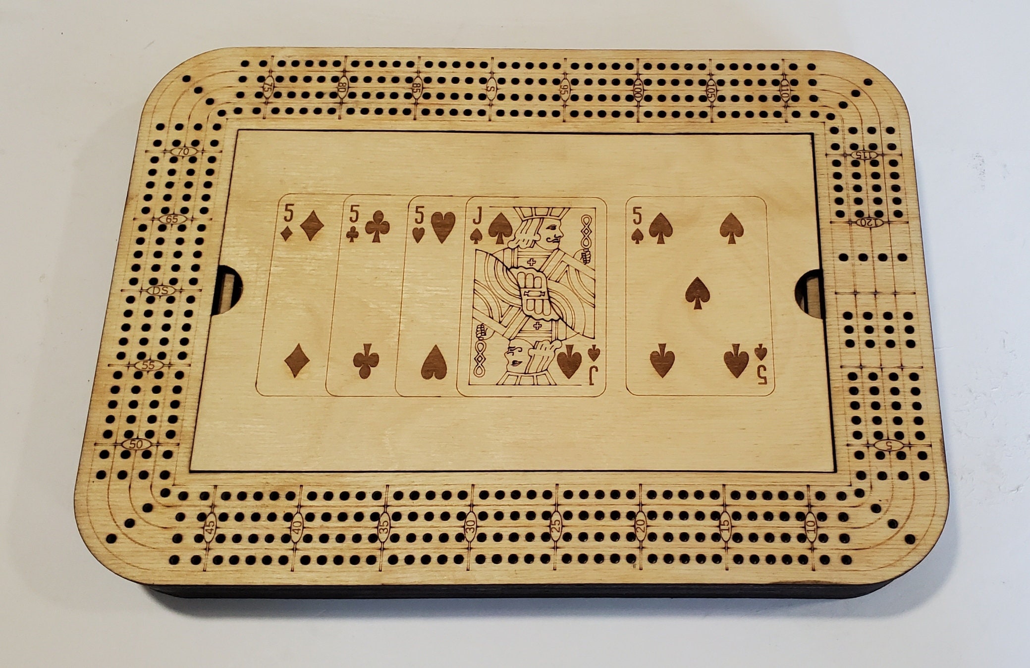 Frame Box With Lid With Card and Peg Storage - Etsy