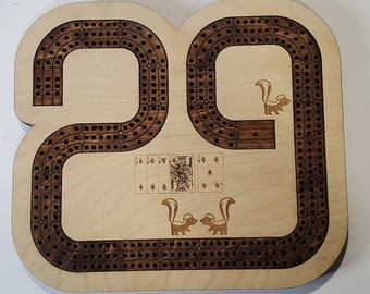 29 Cribbage Board - Etsy