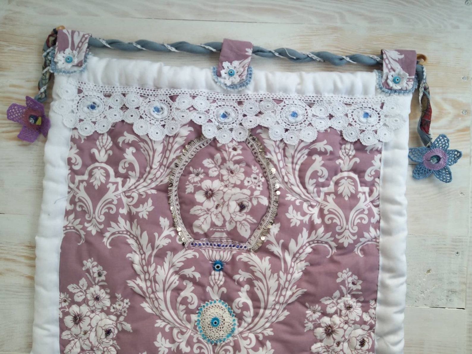 Traditional Quilt Wall Decor Evil Eye Decor Turkish Quilt - Etsy