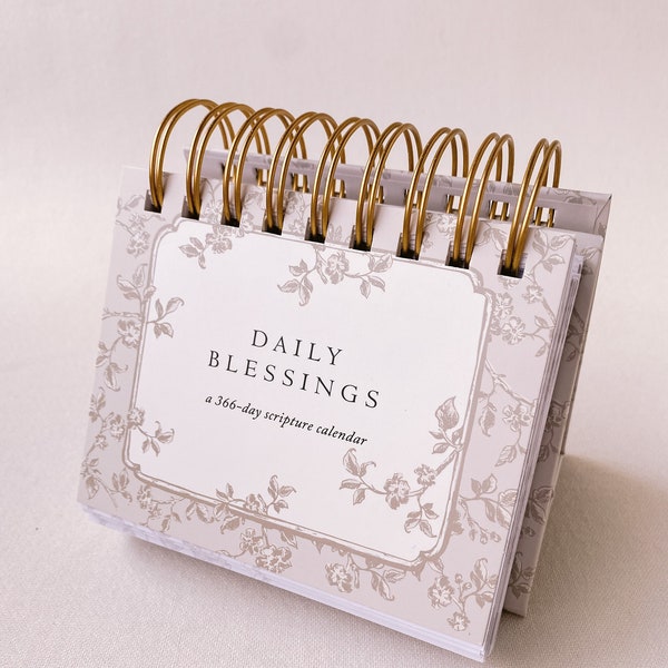 Desk Calendar - Etsy
