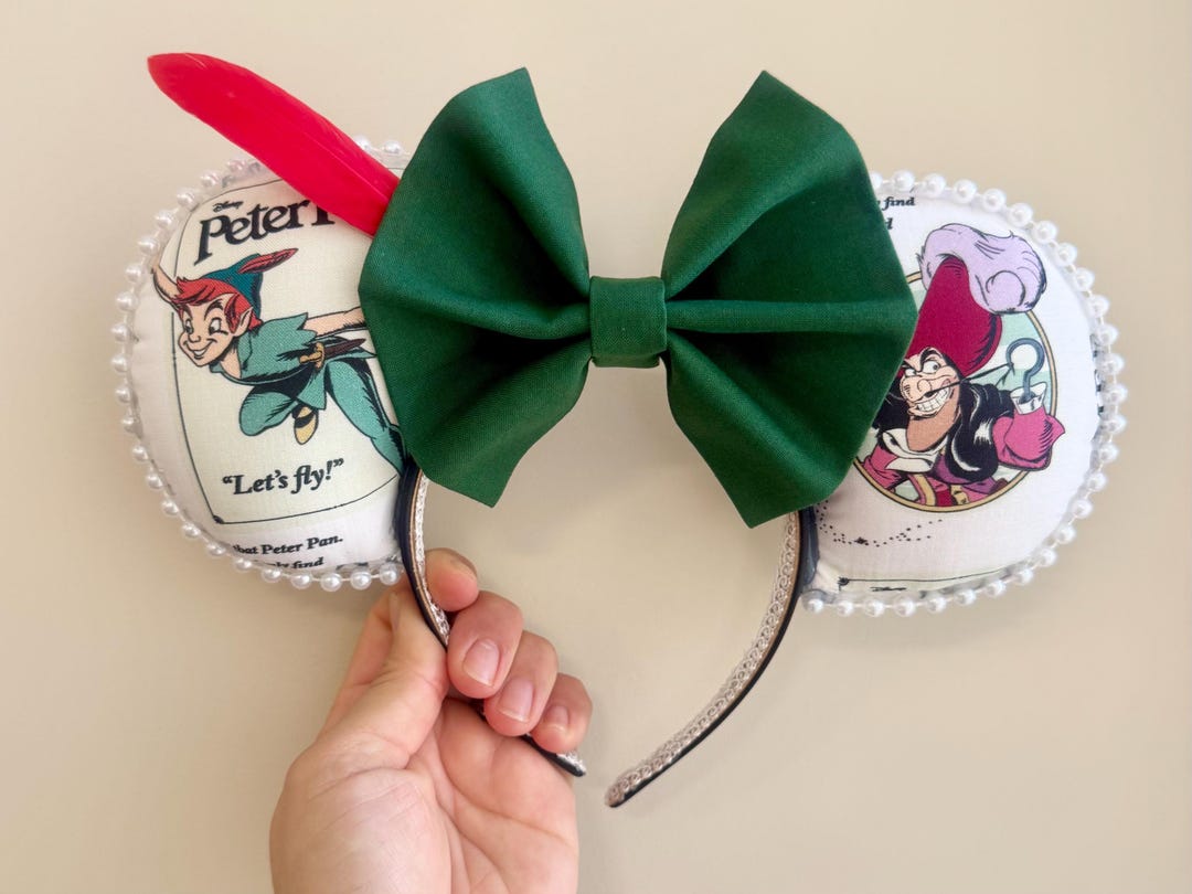 Peter Pan Mouse Ears - Etsy