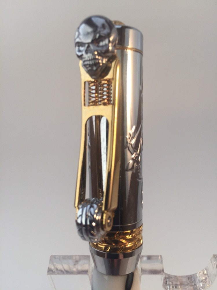 Ballpoint Pen Motorcycle Penacrylic Pen White Ballpoint - Etsy