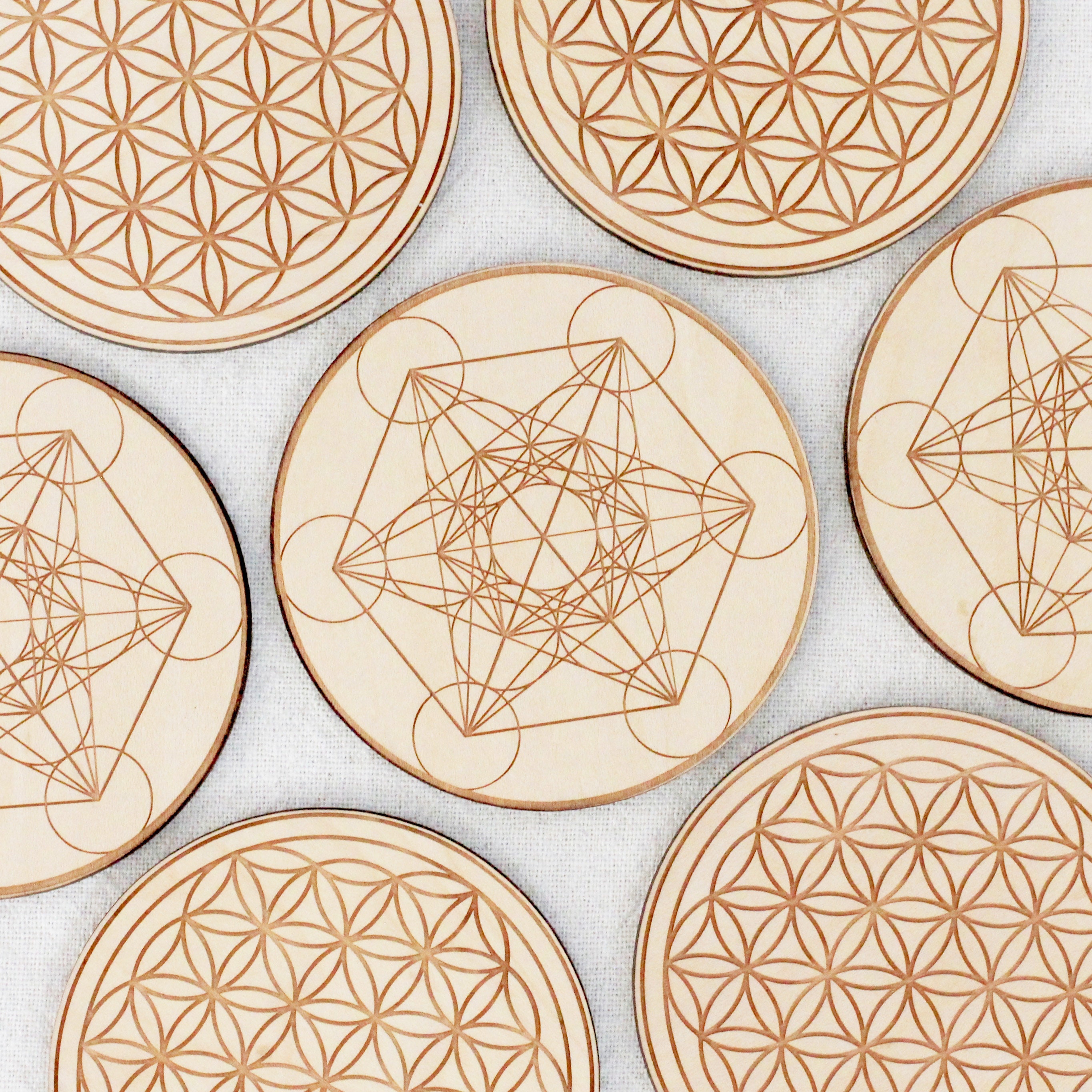Mini Sacred Geometry Crystal Grids 3" - Etsy