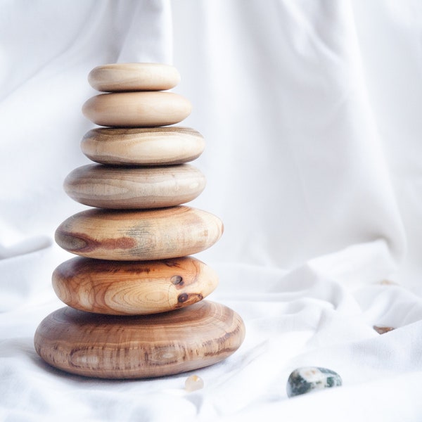 Wood Stacking Toy - Etsy