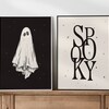 Spooky Halloween Printable Vintage Poster Collection Minimalist Fall ...