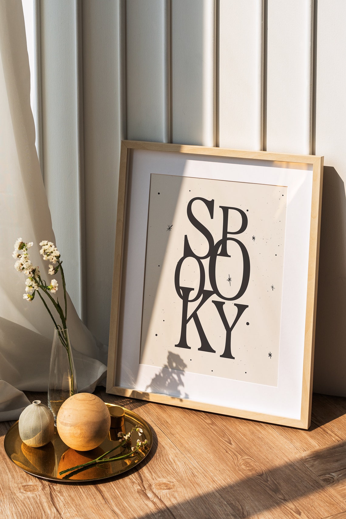 Spooky Ghost Halloween Printable Vintage Poster Collection - Etsy