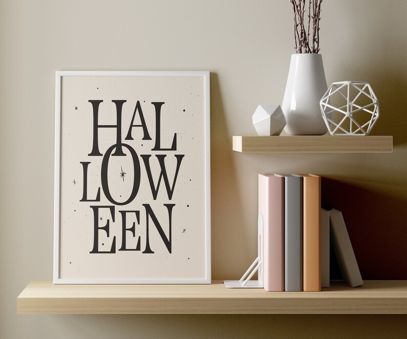 Spooky Ghost Halloween Printable Vintage Poster Collection - Etsy