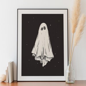 Spooky Halloween Printable Vintage Poster Collection | Minimalist Fall ...