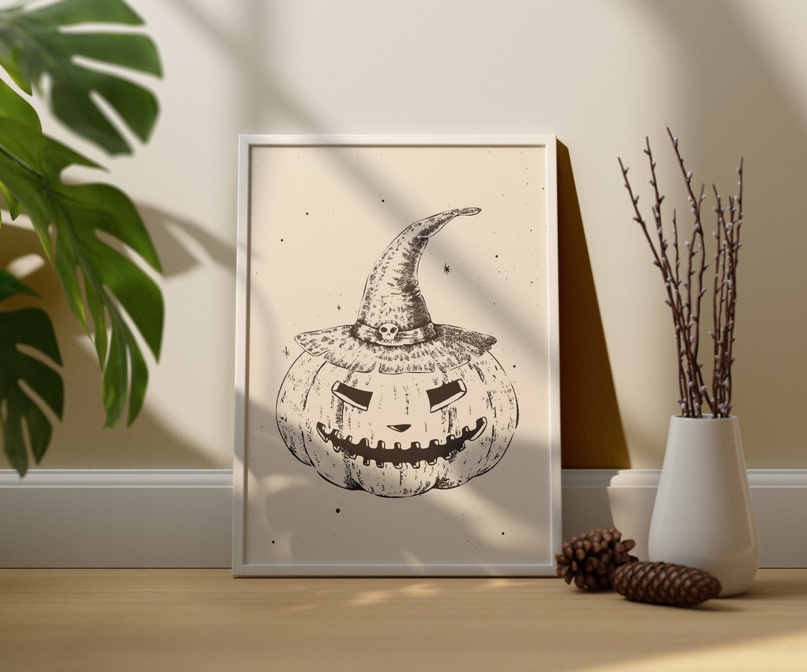 Spooky Halloween Printable Vintage Poster Collection - Etsy