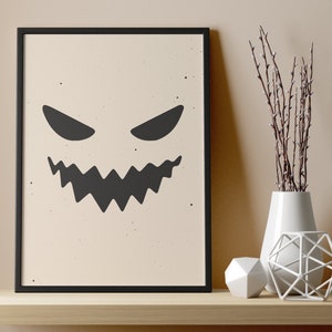 Scary Halloween Printable Vintage Poster Collection | Set of 2 - Etsy