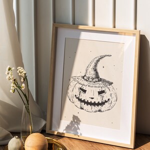 Spooky Halloween Printable Vintage Poster Collection | Minimalist Fall ...
