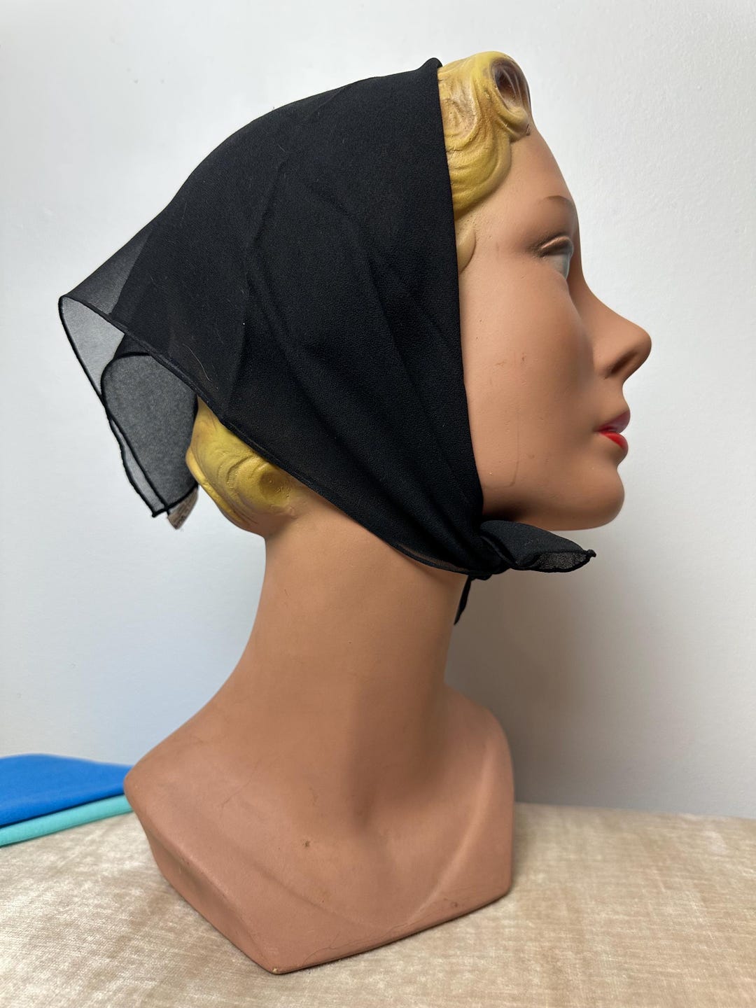 1960s All Silk Vera Scarf Sheer Crepe Silken Hand Rolled Scarves ...