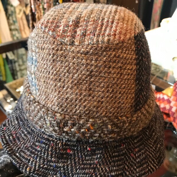Wool Tweed Hat - Etsy