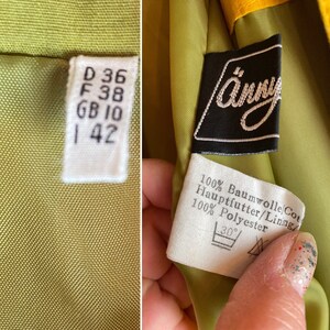 90s Womens Overcoat Sporty Bright Butternut Squash Yellow Duffel Jacket ...