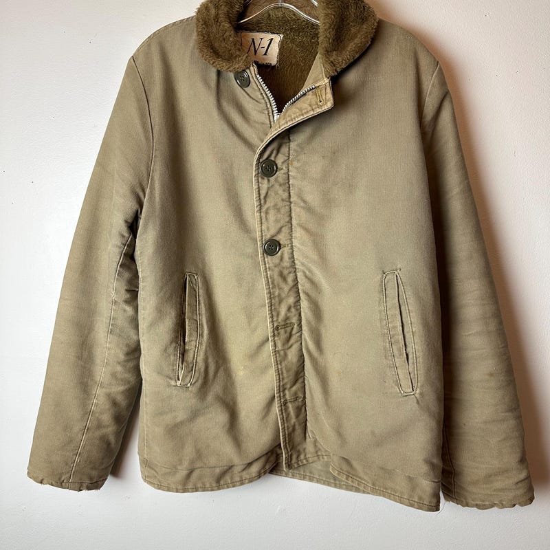 Navy Deck Jacket N1 - Etsy