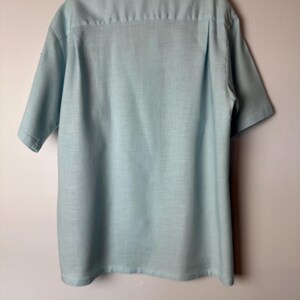 60s Davinci 2 Tone Blue 1960s Mod Retro Shirts Original Vintage ...