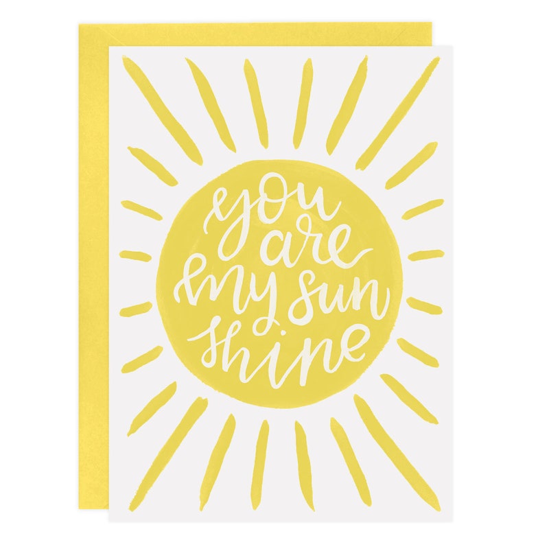 Sunshine Cards - Etsy