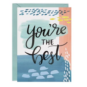 You're the Best - Card - Etsy