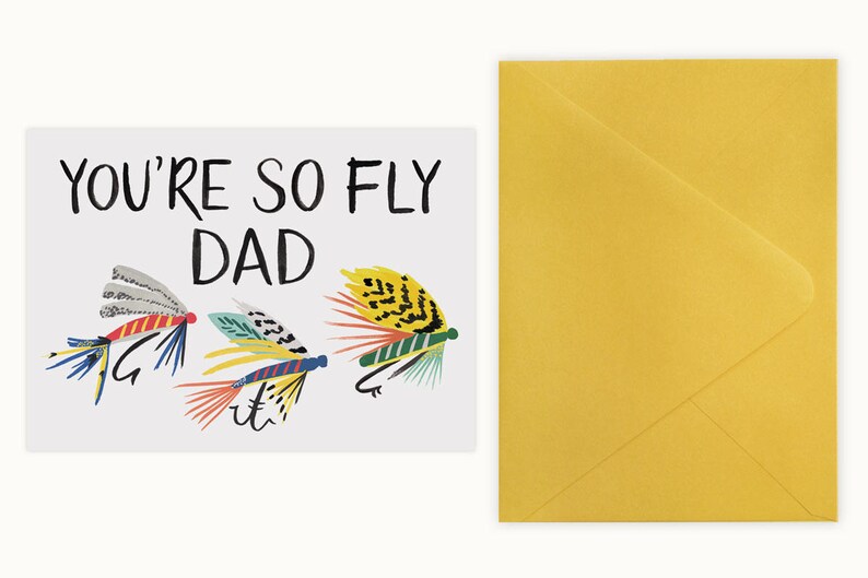 You're so Fly, Dad - Card - Etsy