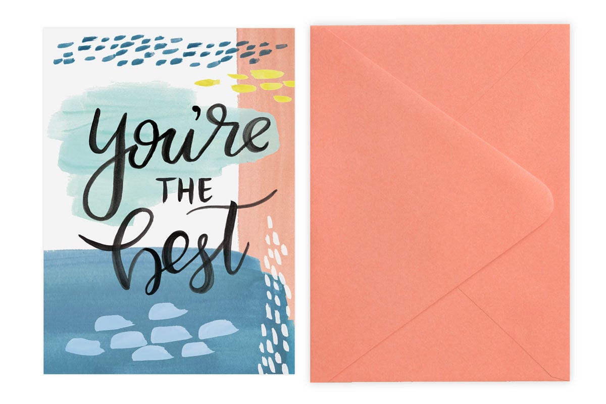 You're the Best - Card - Etsy