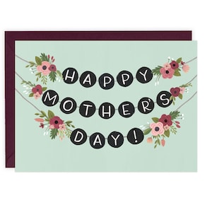 Garland Happy Mothers Day - Etsy