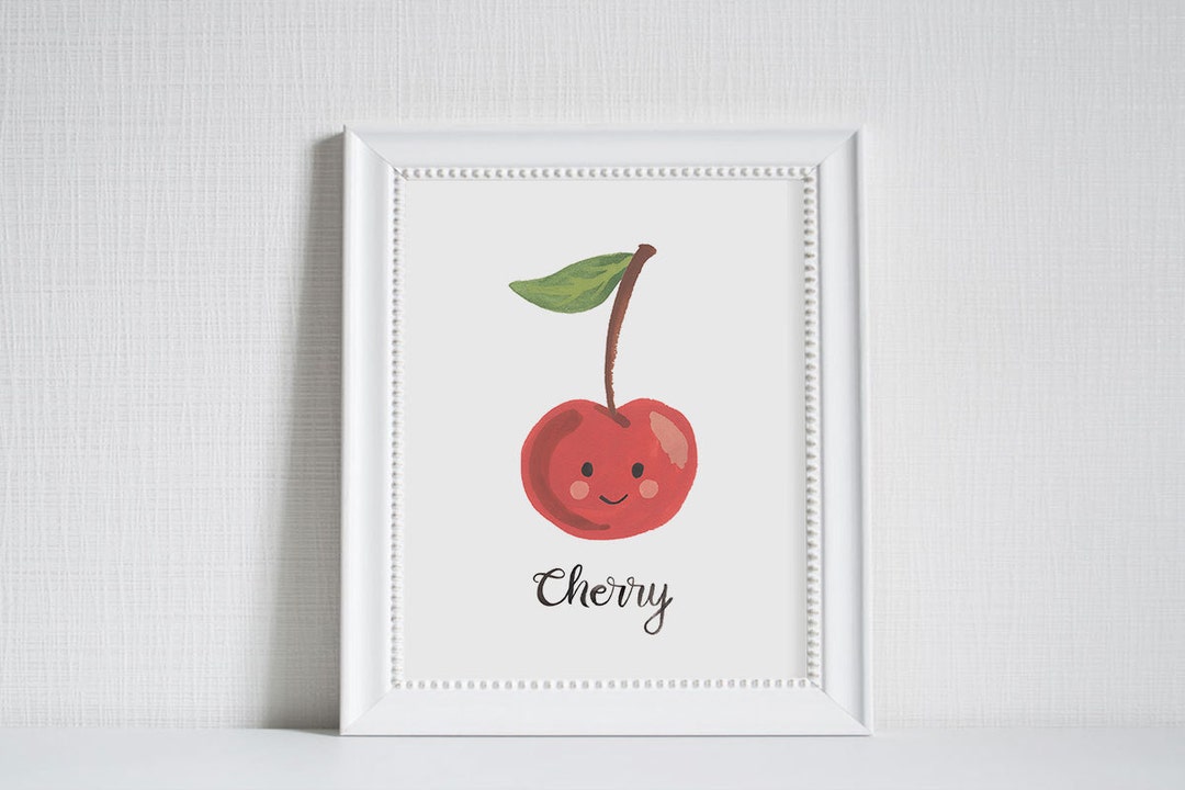Cherry - Art Print (8x10) - Etsy