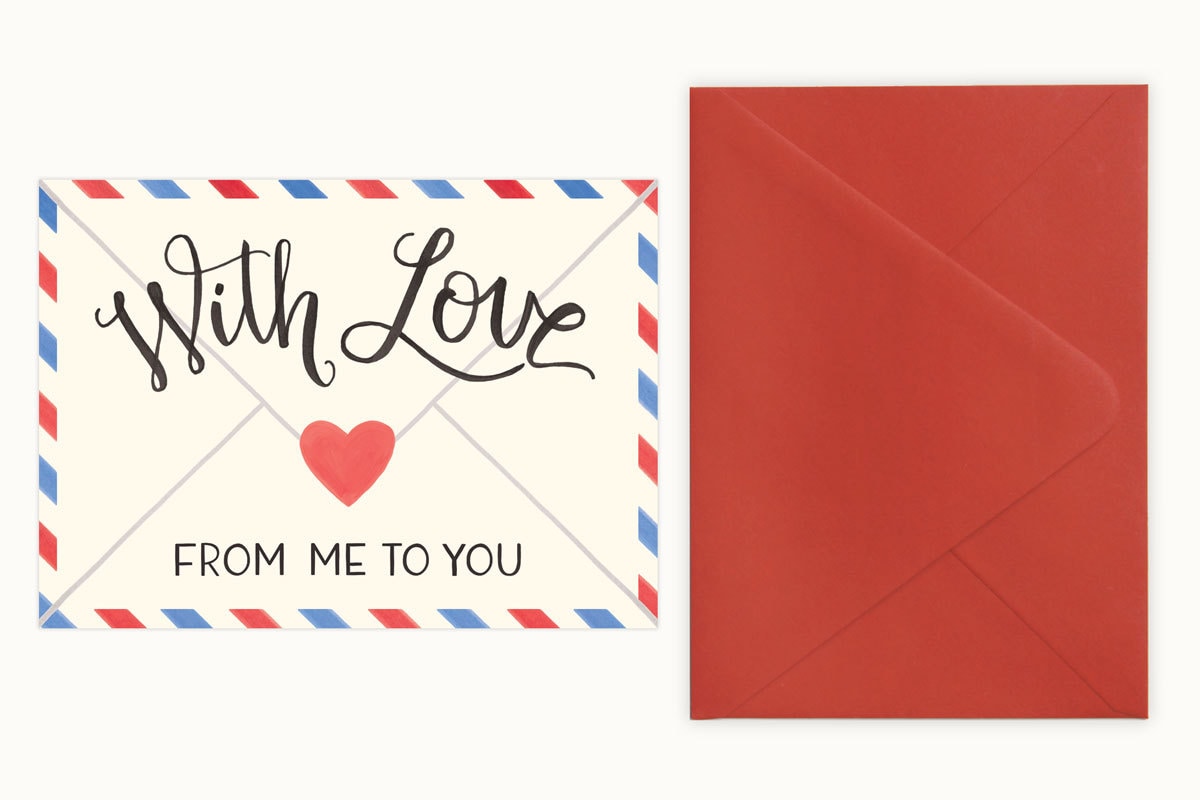 Love Letter Card | Etsy