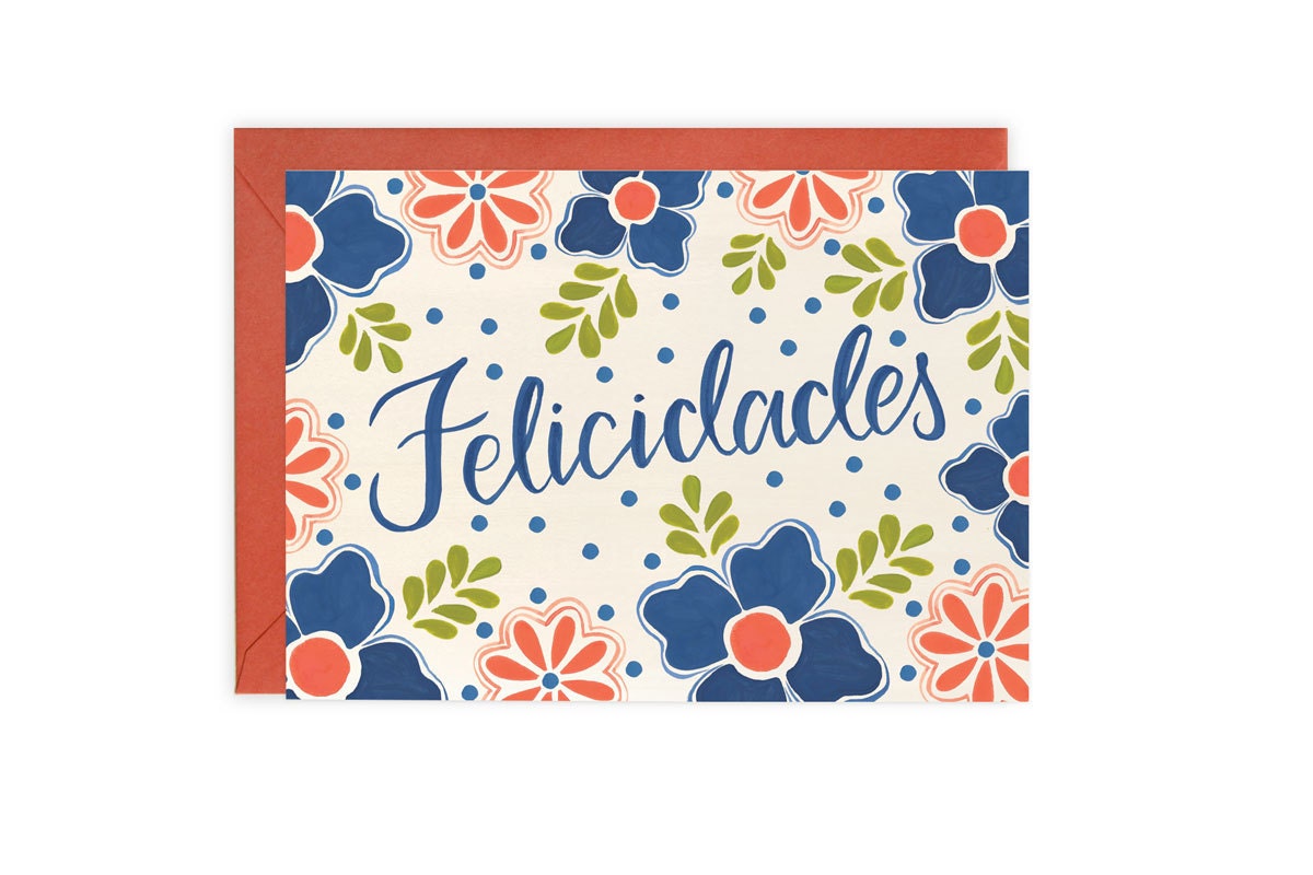 Felicidades Congratulations Card Spanish | Etsy