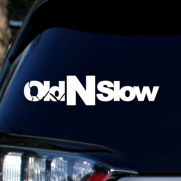 Old Car Bumper Sticker - Etsy