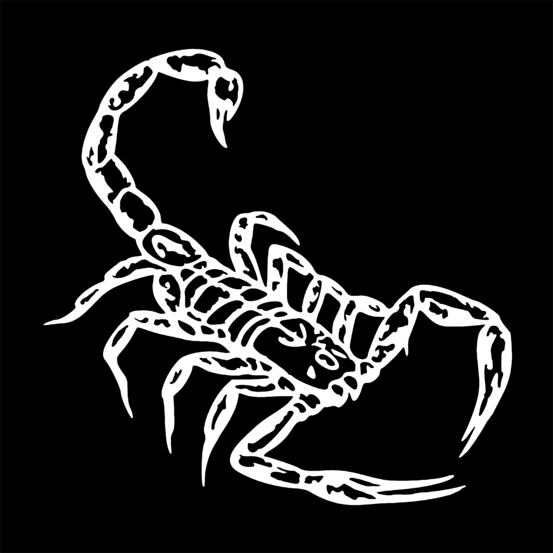 Scorpion Decal Vinyl Sticker - Etsy