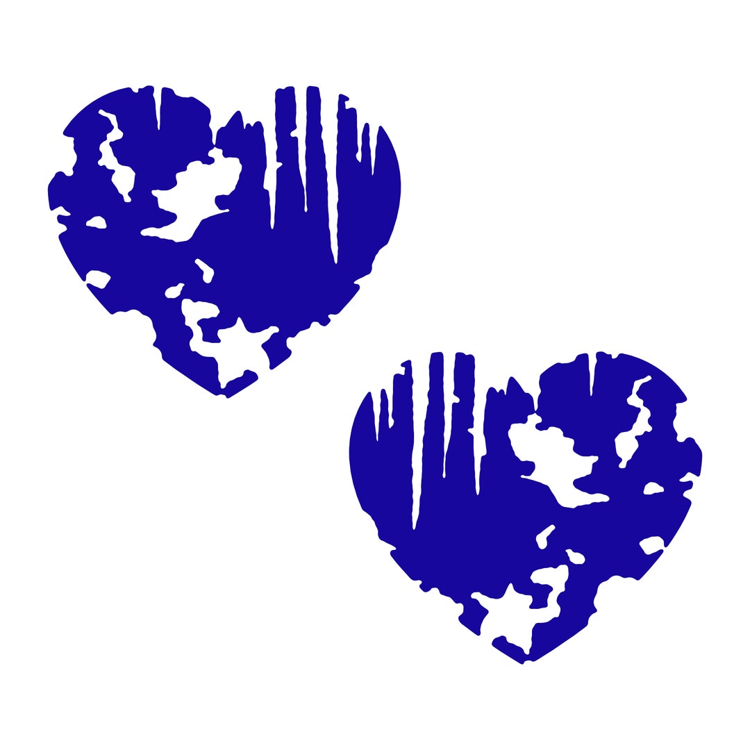 Heartbroken Decal 2 Pack - Heartbreak Stickers - Choose Color - Etsy