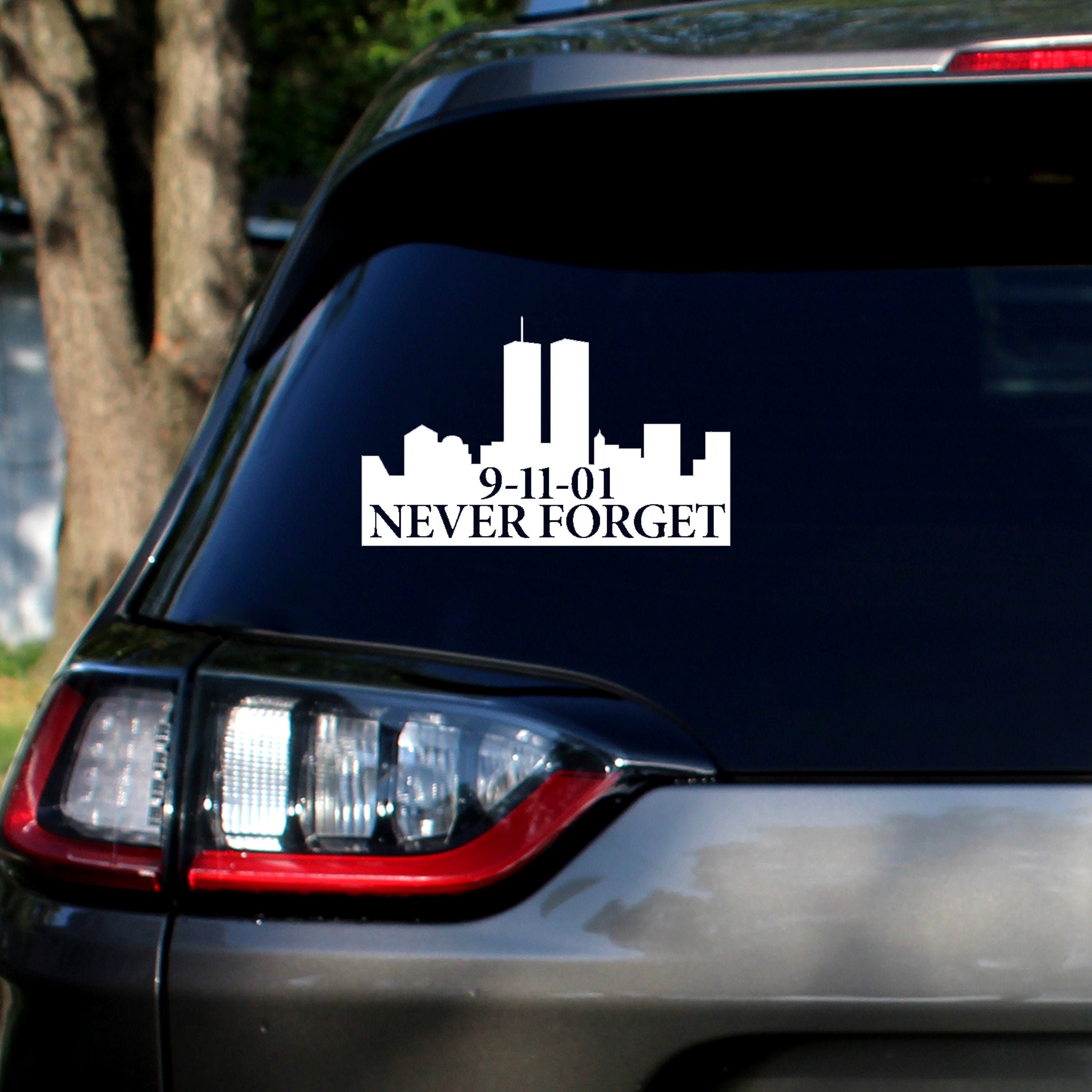 9 11 Never Forget Decal - Choose Color and Size - Etsy