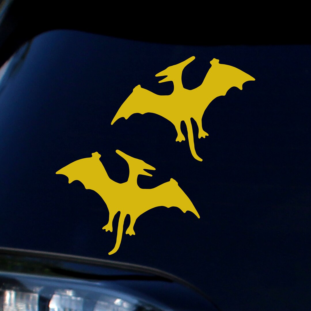 Dinosaur Decal 2 Pack - Extinct Animal Stickers - Etsy