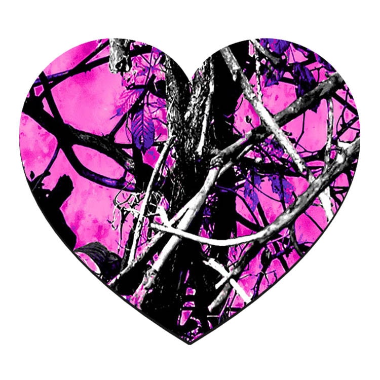 Pink Camo Heart Clipart Pictures