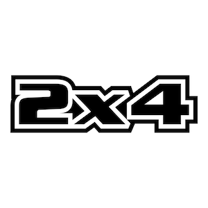 2x4 Decal - Custom Vinyl Sticker - Etsy