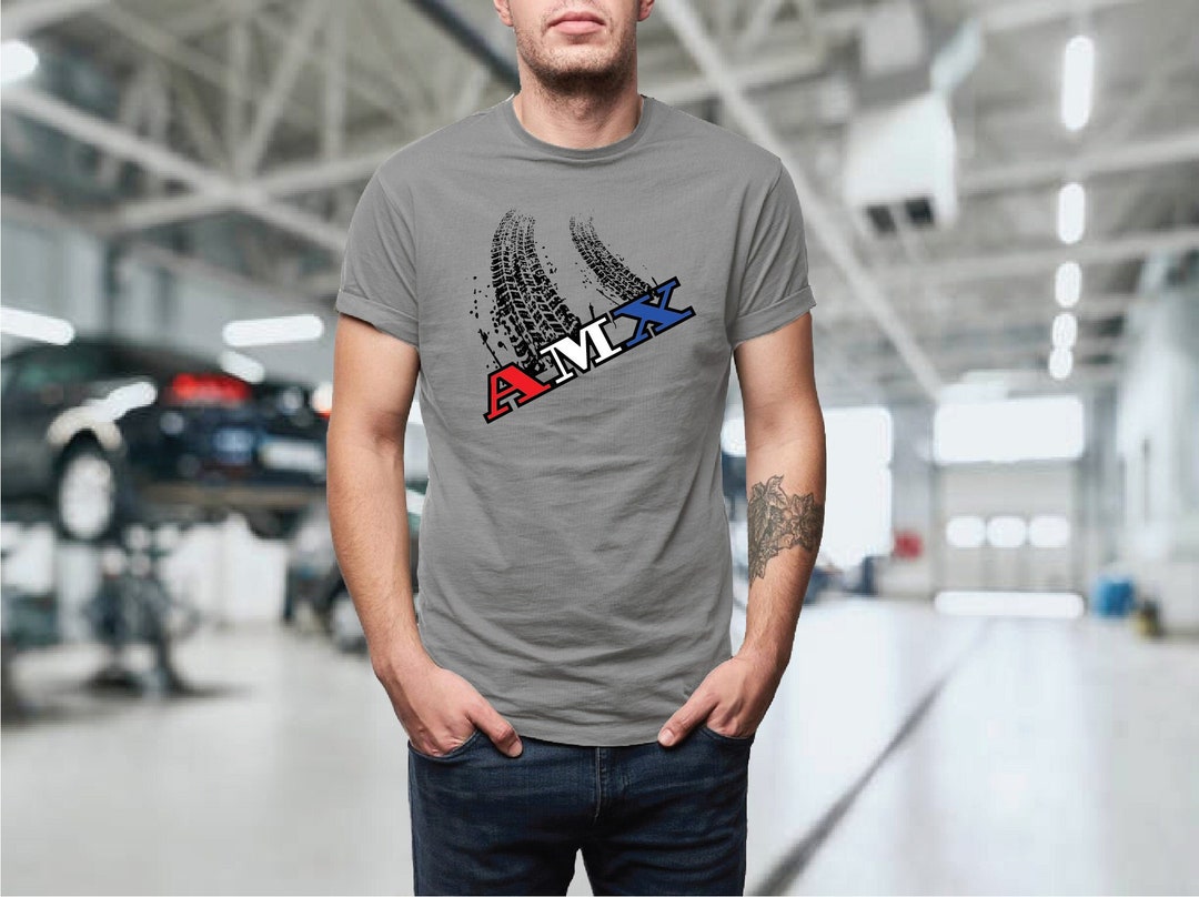 T Shirt AMC AMX Auto American Motors Corporation Custom Classic Muscle ...