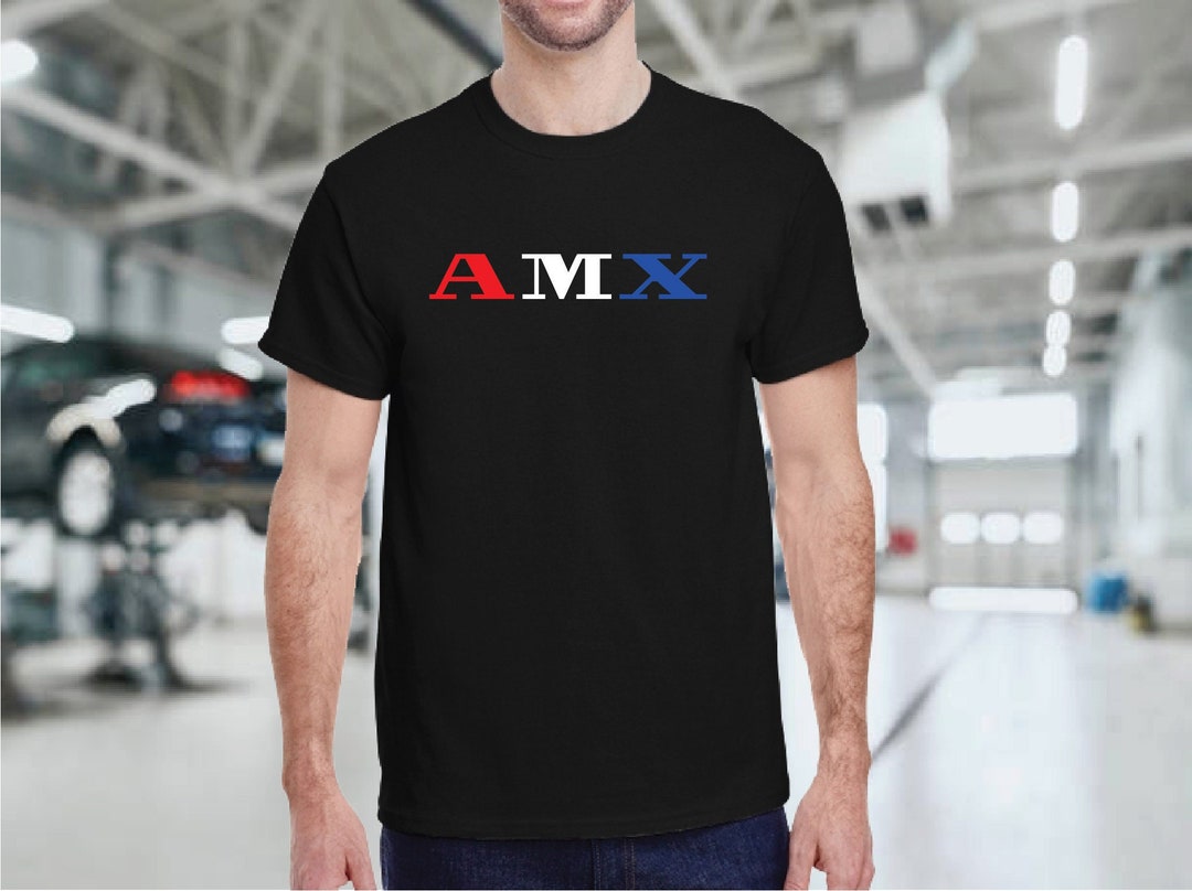 T Shirt AMC AMX American Motors Corporation Custom Classic Muscle Car ...