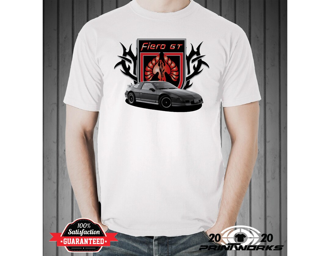 Fiero GT Custom Tribute T-shirt Fiero Formula, Mid Engine - Etsy