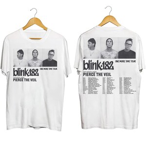 Blink 182 Music Band PNG, Special Guest Pierce the Veil PNG, One More Time Tour 2024 PNG ...