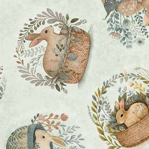 Quilting Treasures - Cotton Tails - 30079-H - Small Animal Patches ...