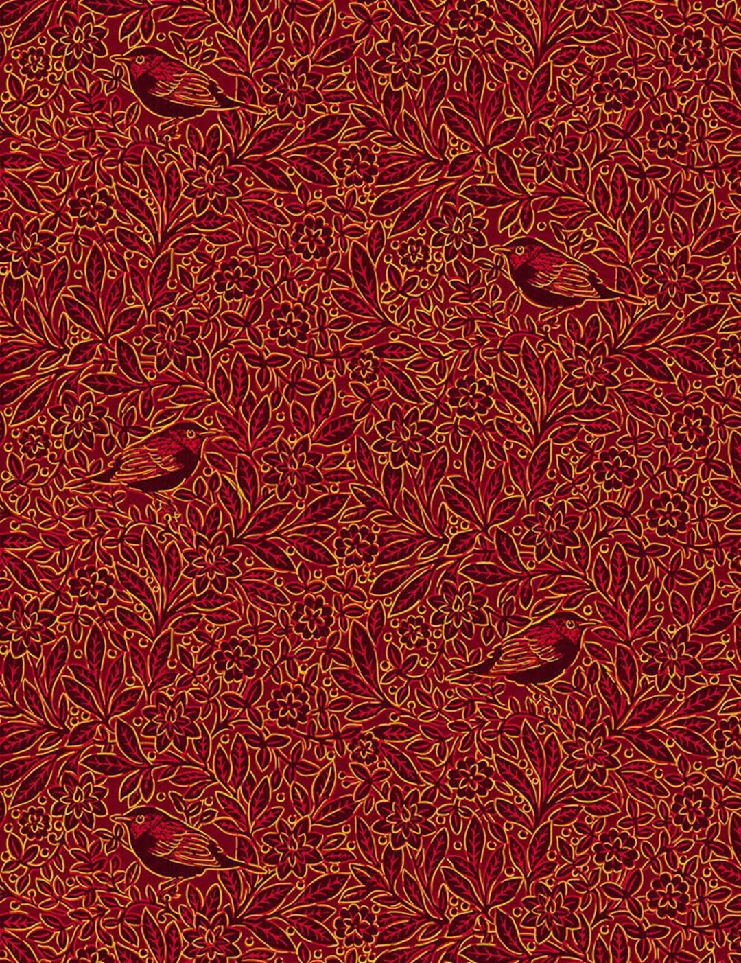 Timeless Treasures - Holiday Blenders - CM1284 - Metallic Forest Toile ...