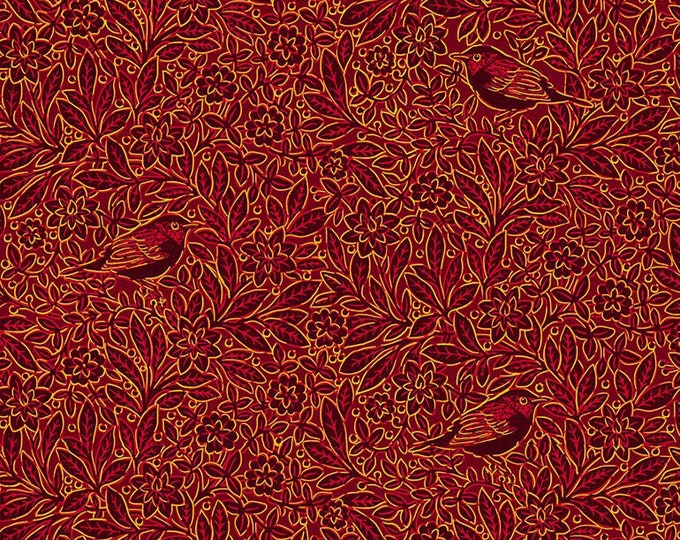 Timeless Treasures - Holiday Blenders - CM1284 - Metallic Forest Toile ...