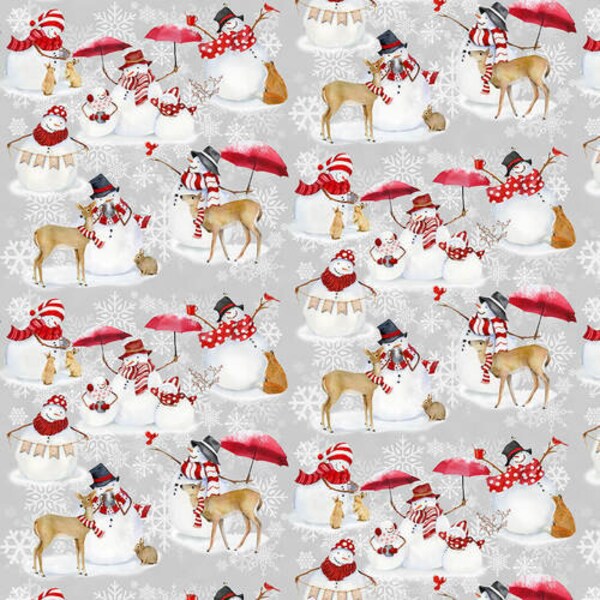 Henry Glass Winter Garden Fabric - Etsy