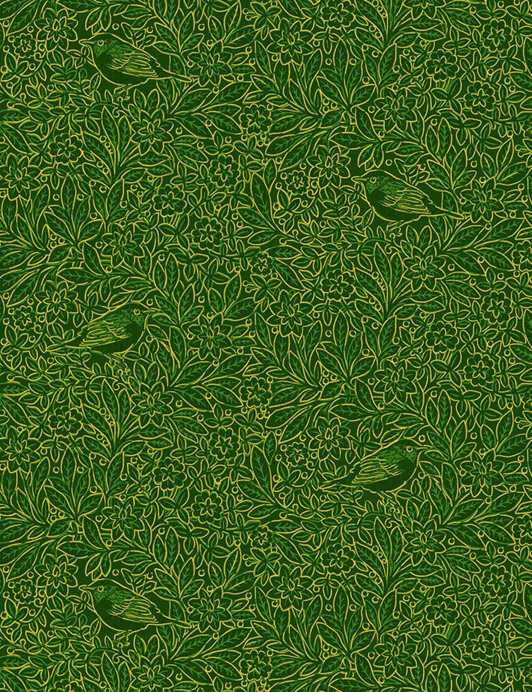 Timeless Treasures - Holiday Blenders - CM1284 - Metallic Forest Toile ...