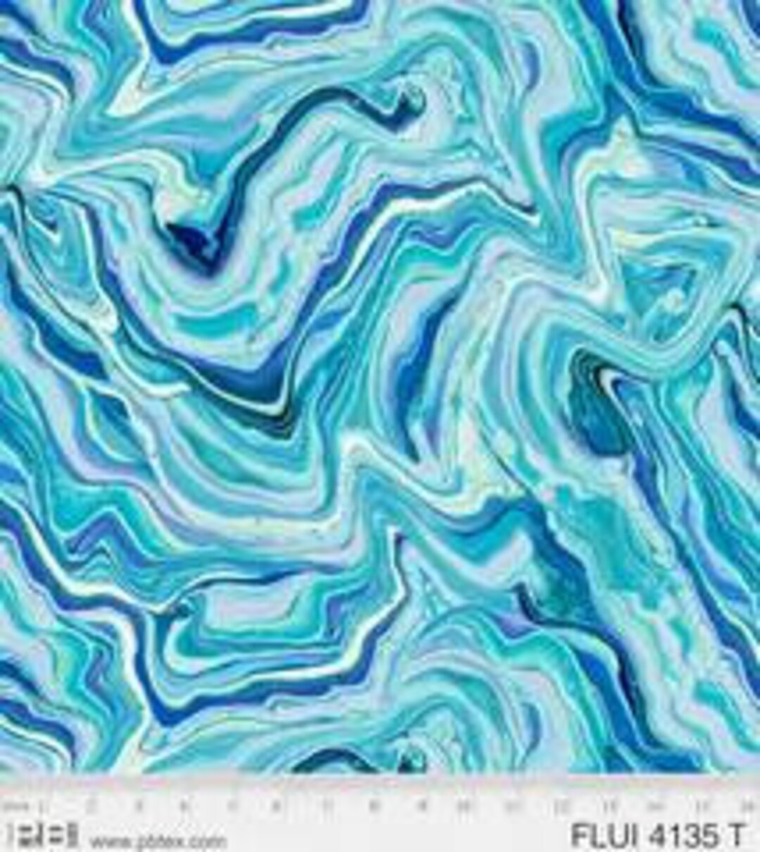 P&B Textiles - Fluidity - FLUI-04135-T - Blue - Aqua - Turquoise - Navy ...