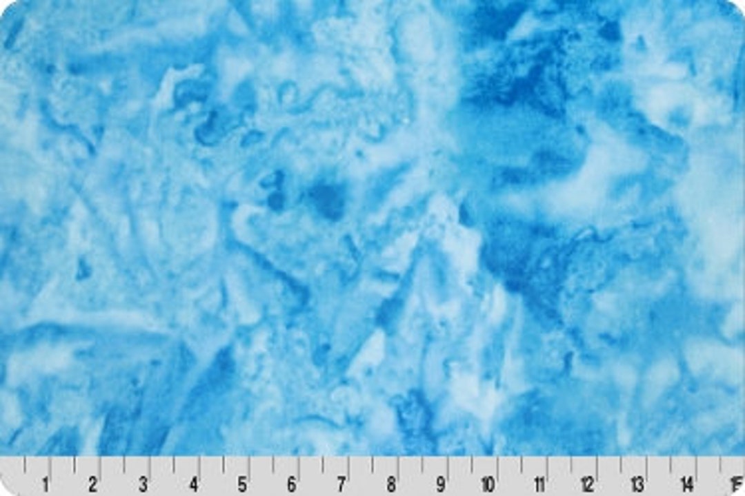 Shannon Fabrics Bliss Batik Dcbbatik Belize Blue Cuddle Blender Accent ...