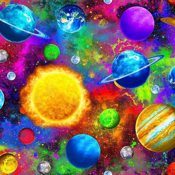 Colorful Outer Space