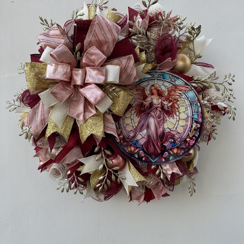 Angel Wreath - Etsy