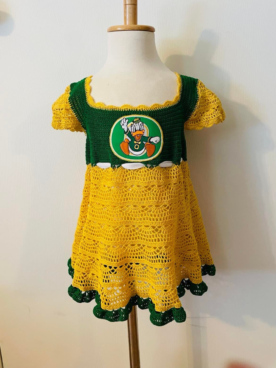 Team Colors Crochet Dress Pattern - Etsy